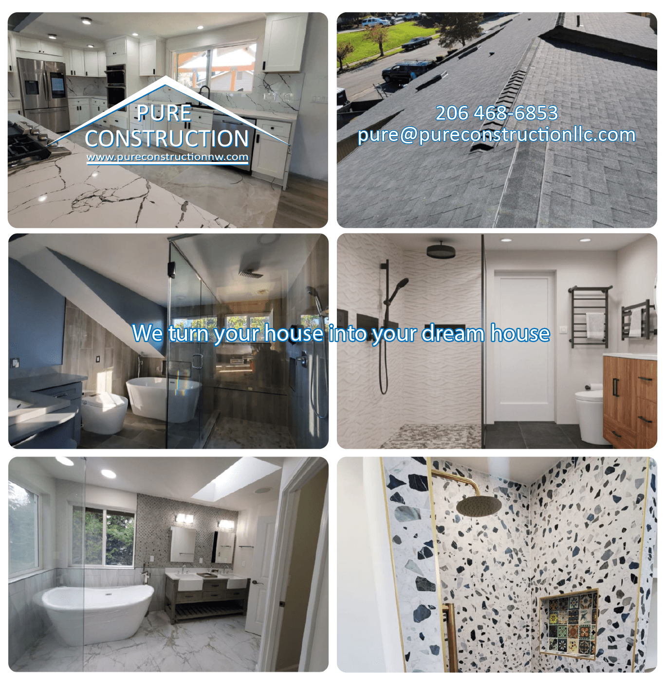 Pure Construction LLC – We turn your house into your dream house